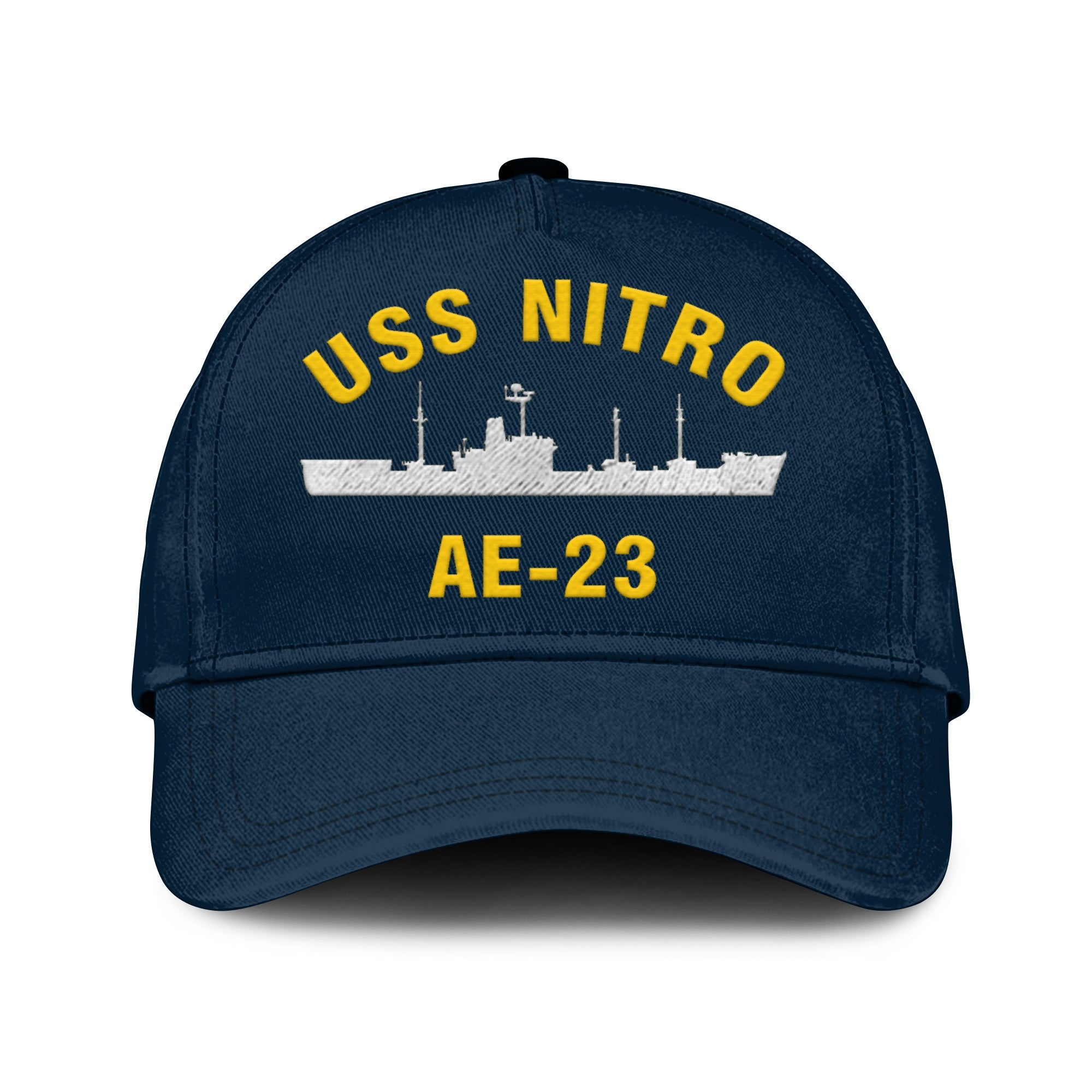 Uss Nitro Ae 23 Classic Cap, Custom Print/embroidered Us Navy Ships ...