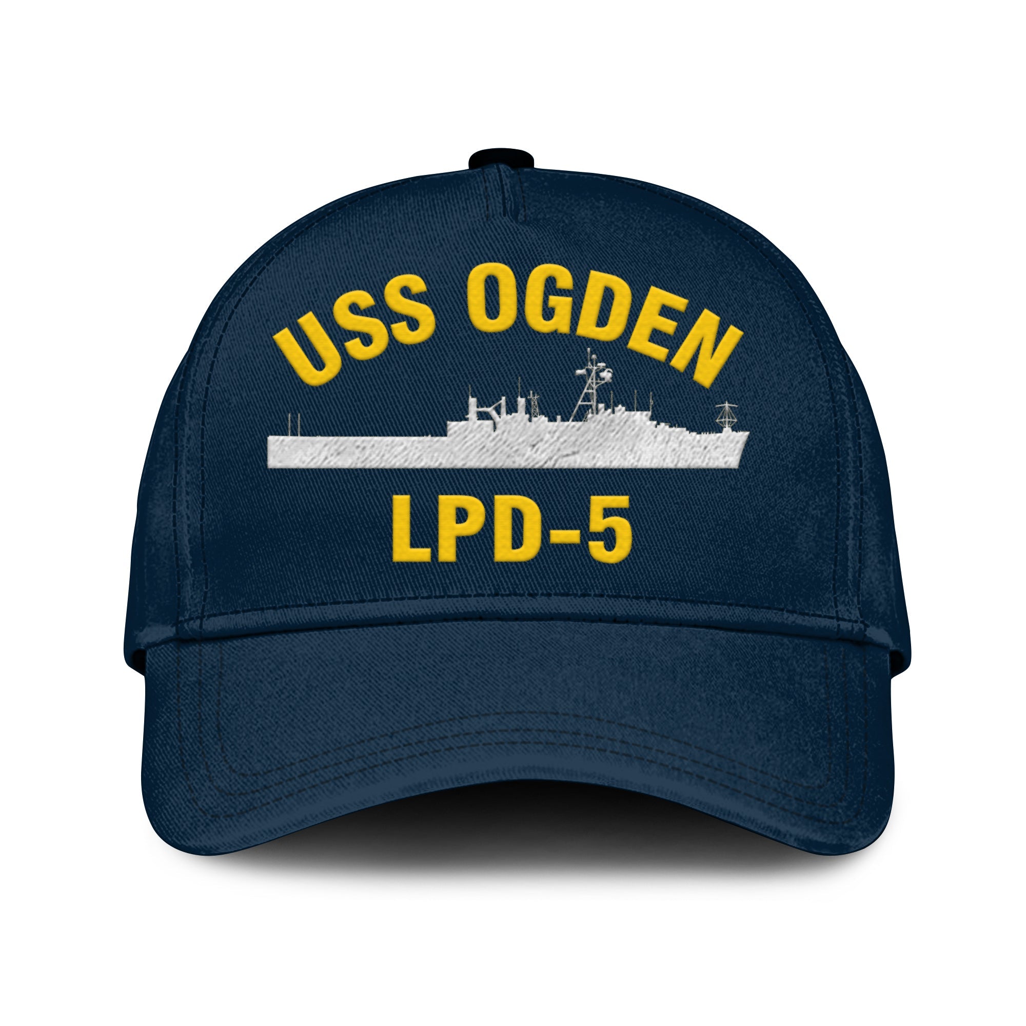 Uss Ogden Lpd-5 Classic Cap, Custom Print/embroidered Us Navy Ships ...