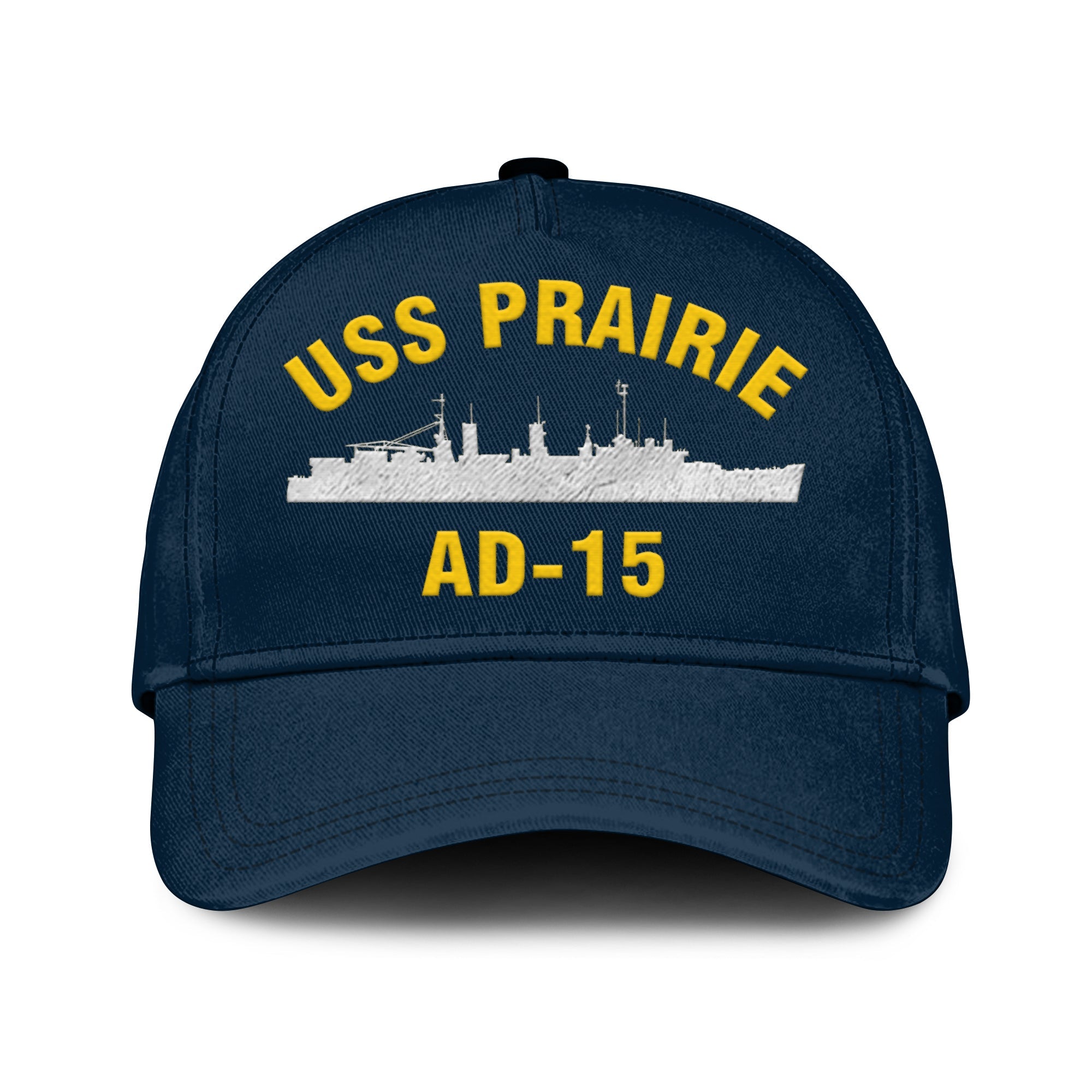 Uss Prairie Ad-15 Classic Cap, Custom Print/embroidered Us Navy Ships ...
