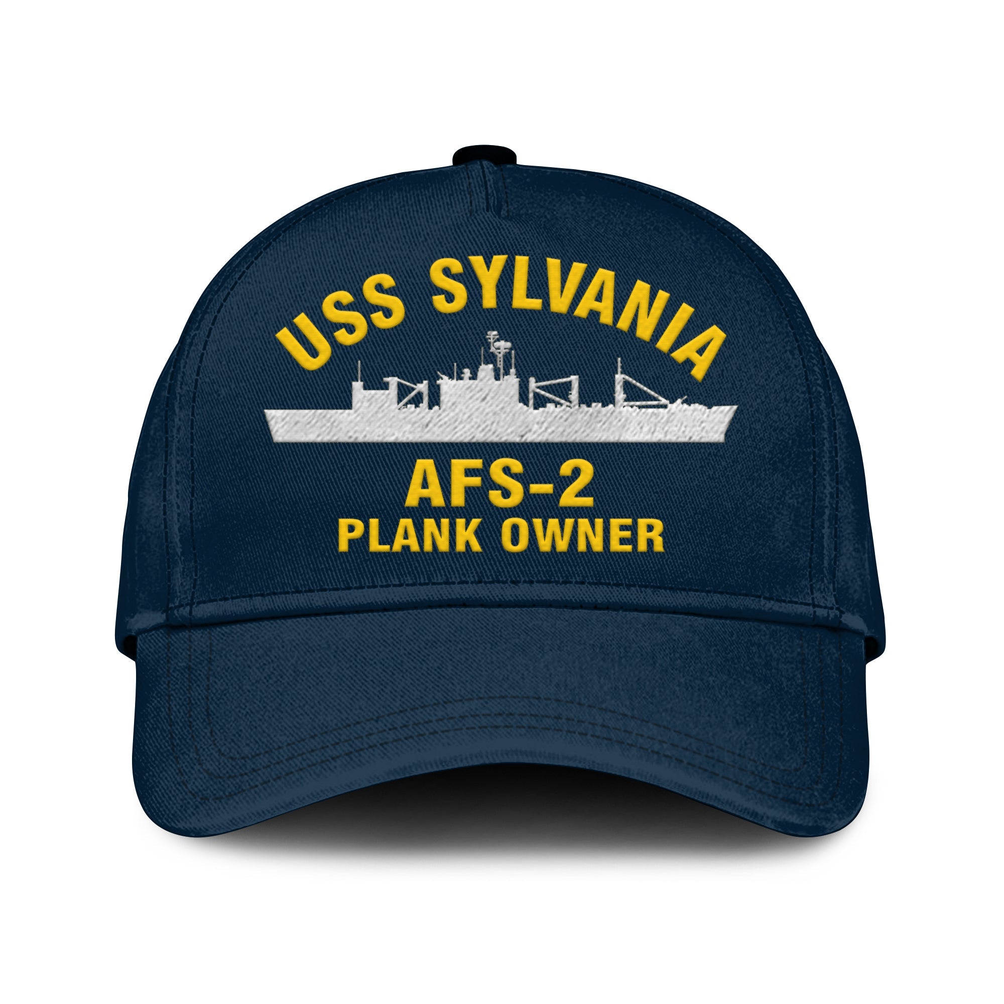 Uss Sylvania Afs-2 Plank Owner Classic Cap, Custom Print/embroidered Us ...