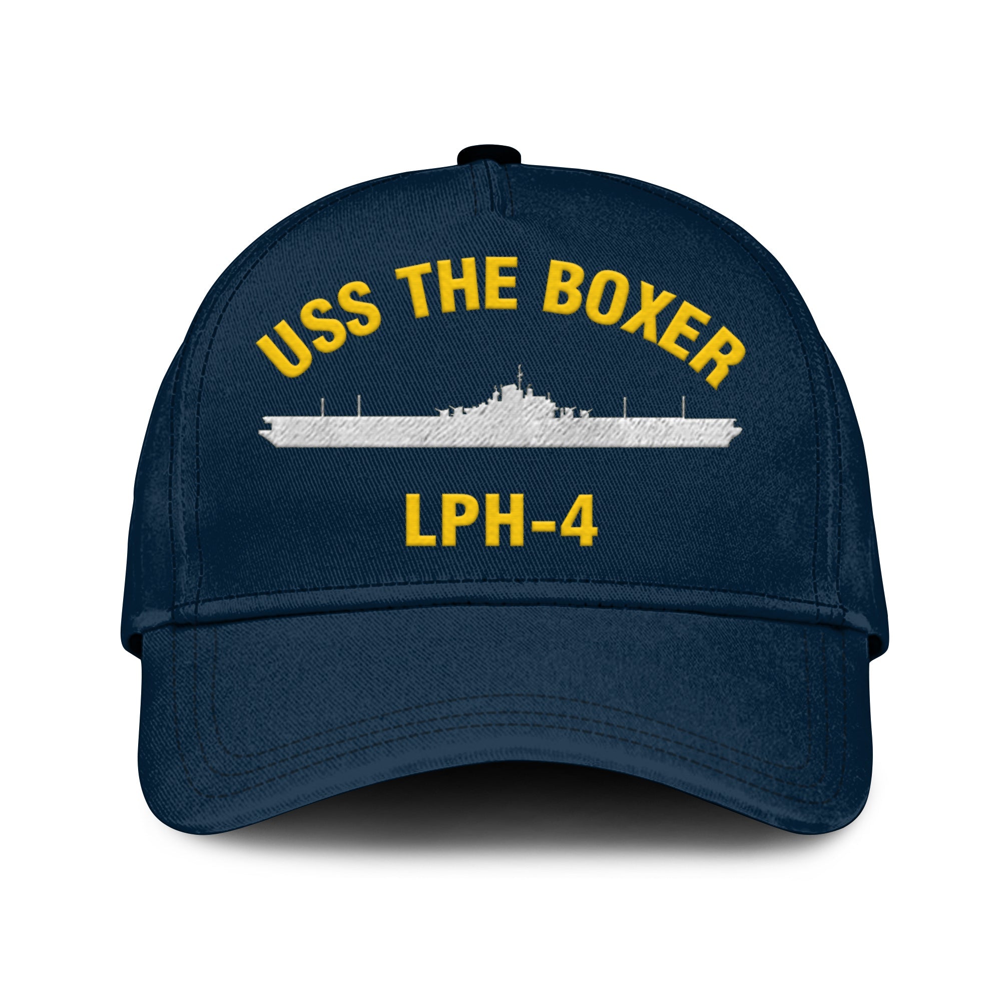 Uss The Boxer Lph -4 Classic Cap, Custom Print/embroidered Us Navy ...