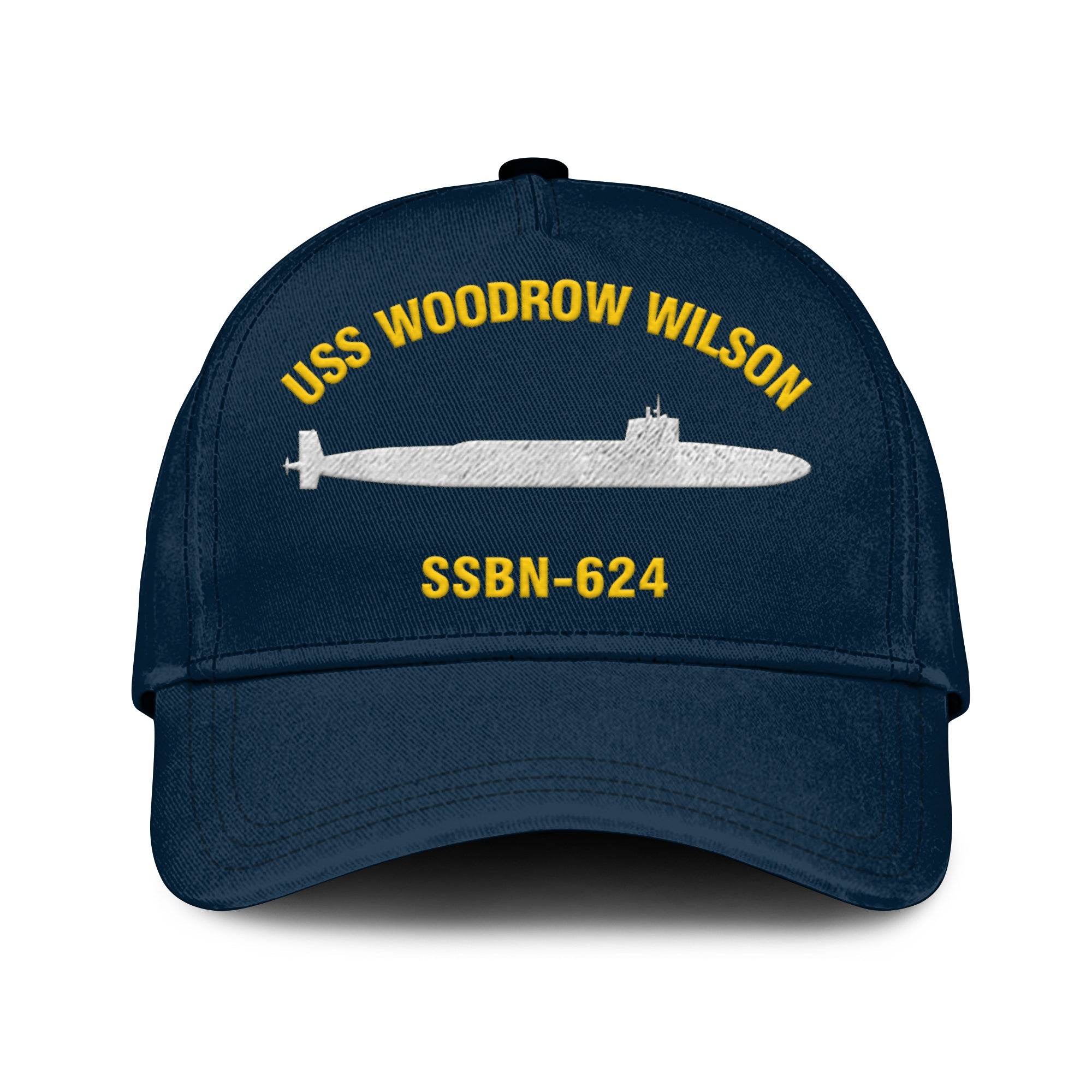 Uss Woodrow Wilson Ssbn-624 Classic Cap, Custom Print/embroidered Us ...