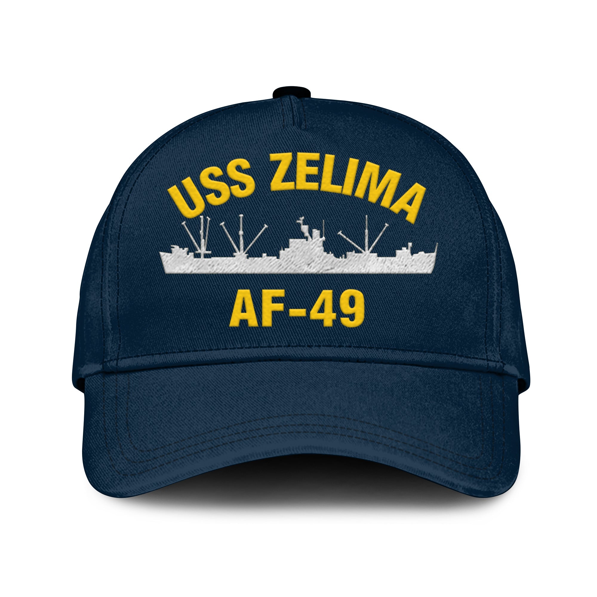 Uss Zelima Af-49 Classic Cap, Custom Print/embroidered Us Navy Ships ...