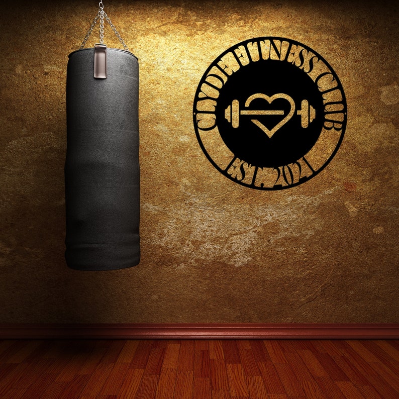 Gym Sign V2, Gym Decor, Gym Sign, Home Gym Sign, Personalized Sign, Gym ...