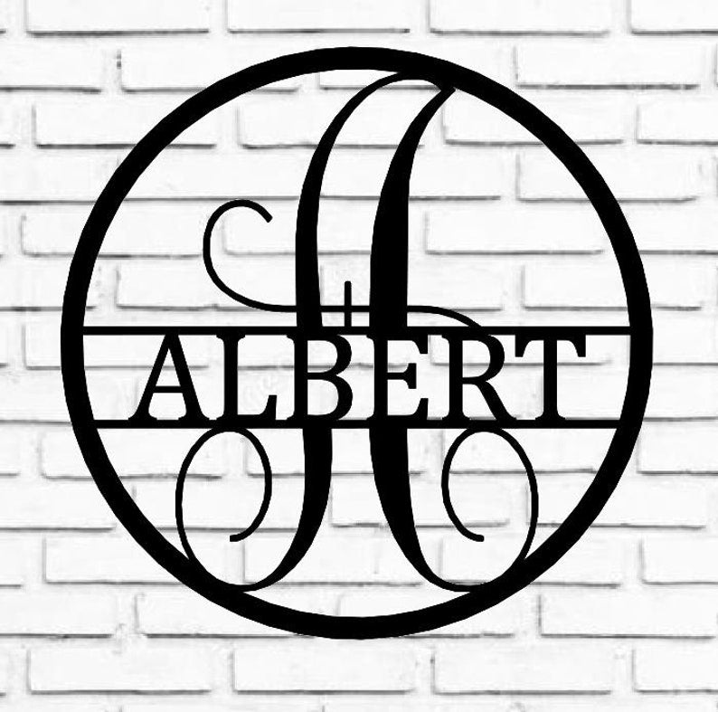 Personalized Metal House Sign, Custom House Silhouette Cut Metal Sign ...