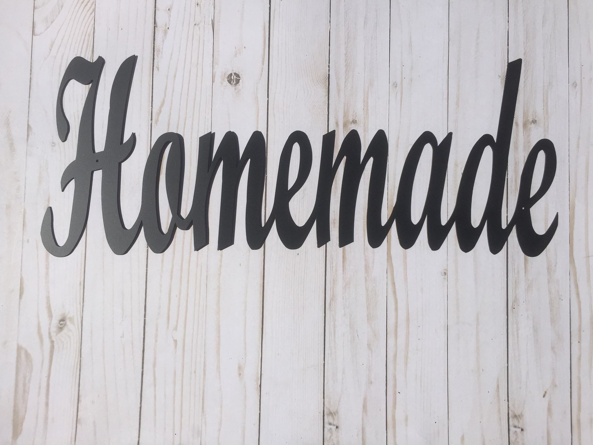 Homemade Metal Sign, Farmhouse Decor, Metal Wall Art, Housewarming Gift ...