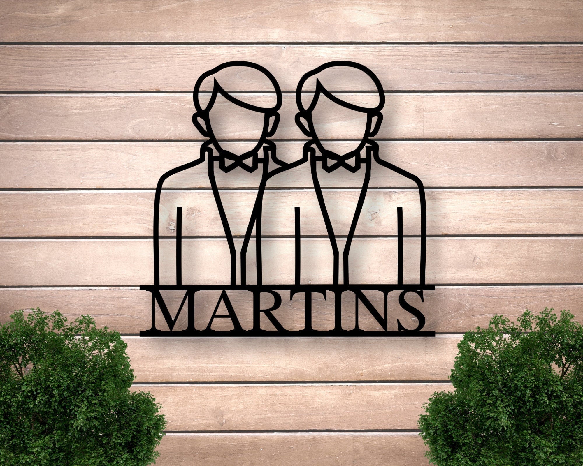 Mr And Mr Gay Engagement Gift, Personalized Gay Wedding Gift, Gay Sign ...