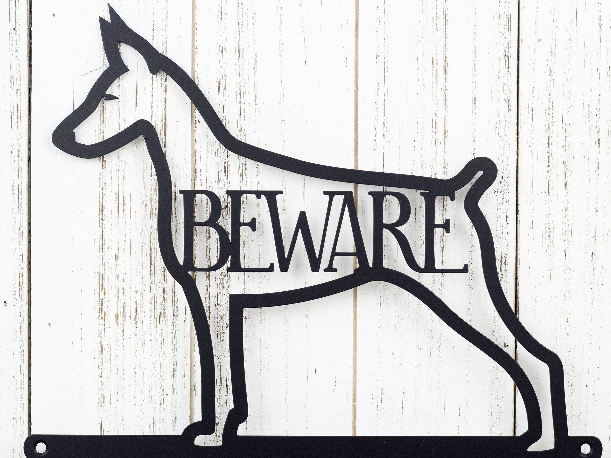 Doberman Metal Wall Art, Doberman Pinscher, Doberman Sign, Metal Sign ...