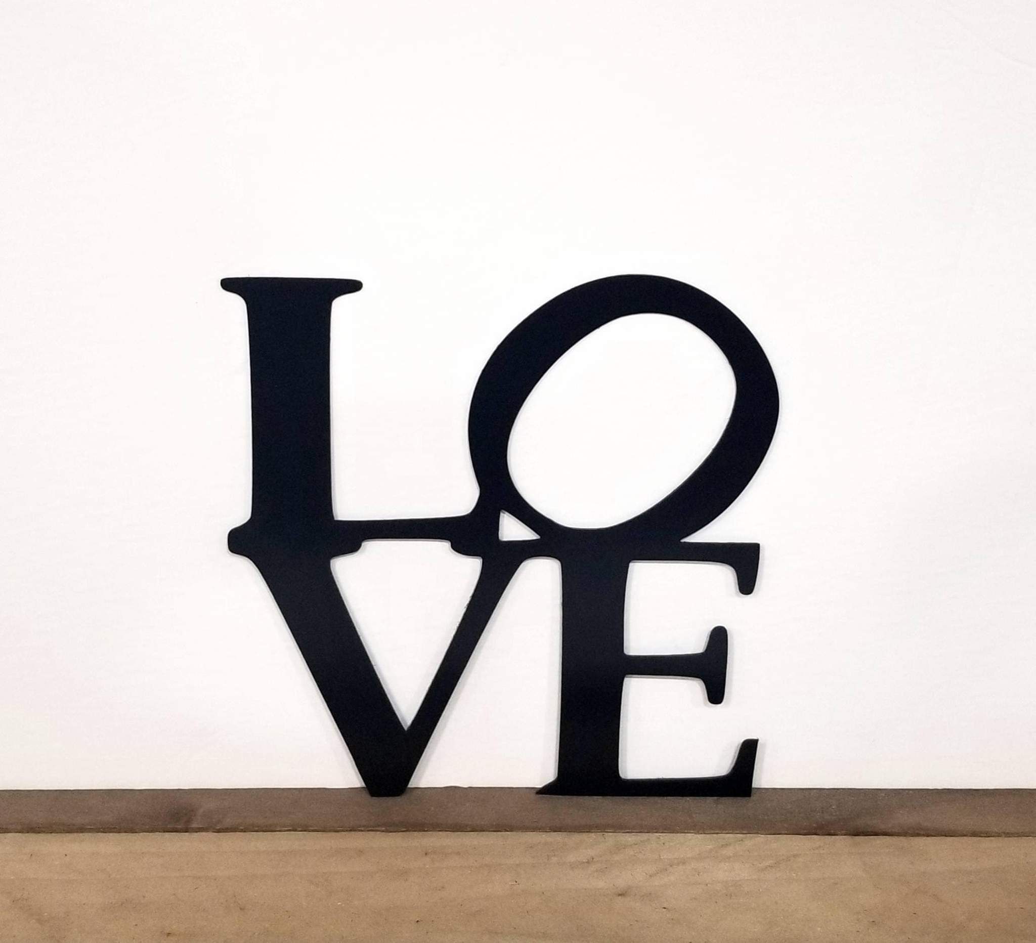 Metal Love Sign, Love Letter Wall Hanging, Love Metal Wall Art, Love ...