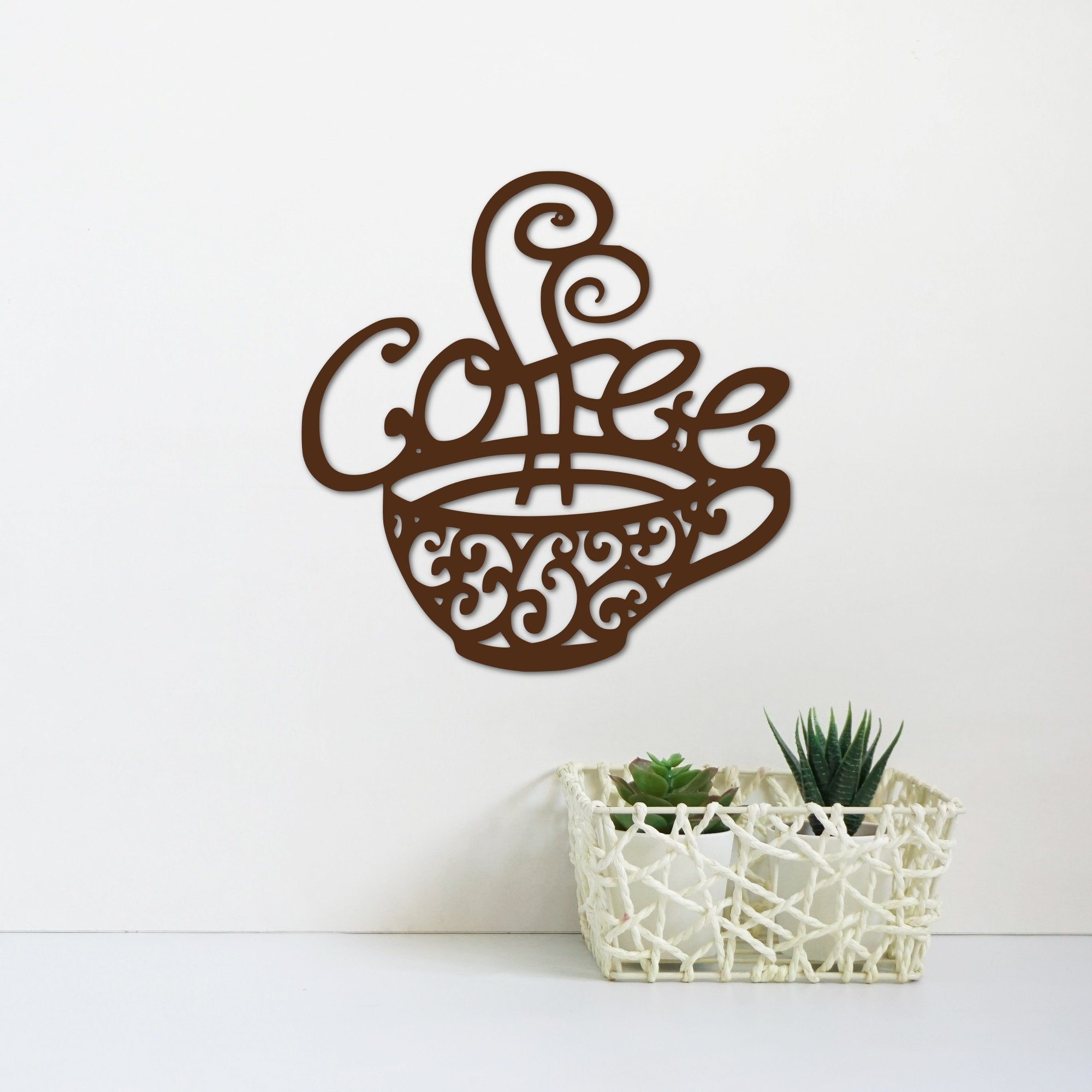 Coffee Cup Sign, Metal Coffee Sign, Wall Art Gifts For Coffee Lovers ...