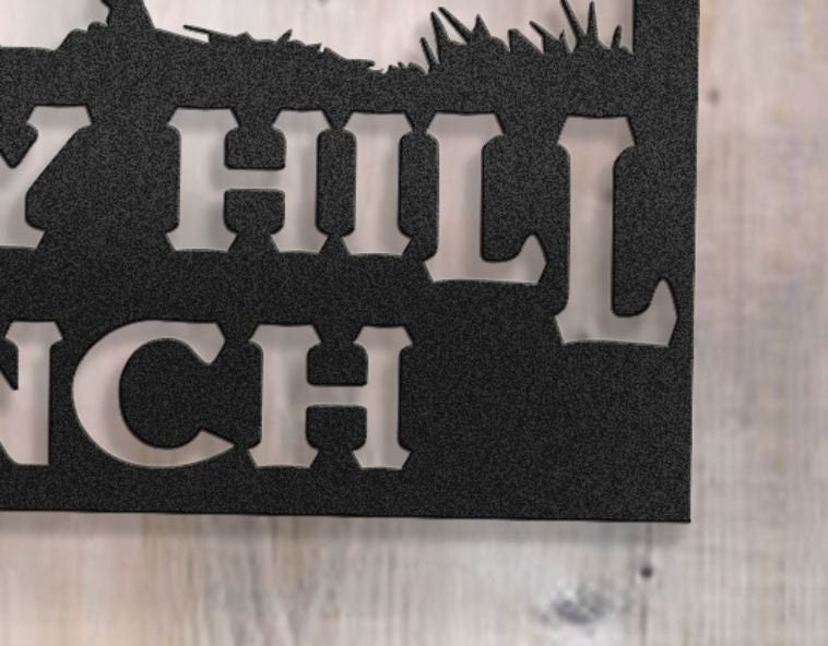 Customize Metal Longhorn Sign, Longhorn Sign Indoor Or Outdoor Farm ...