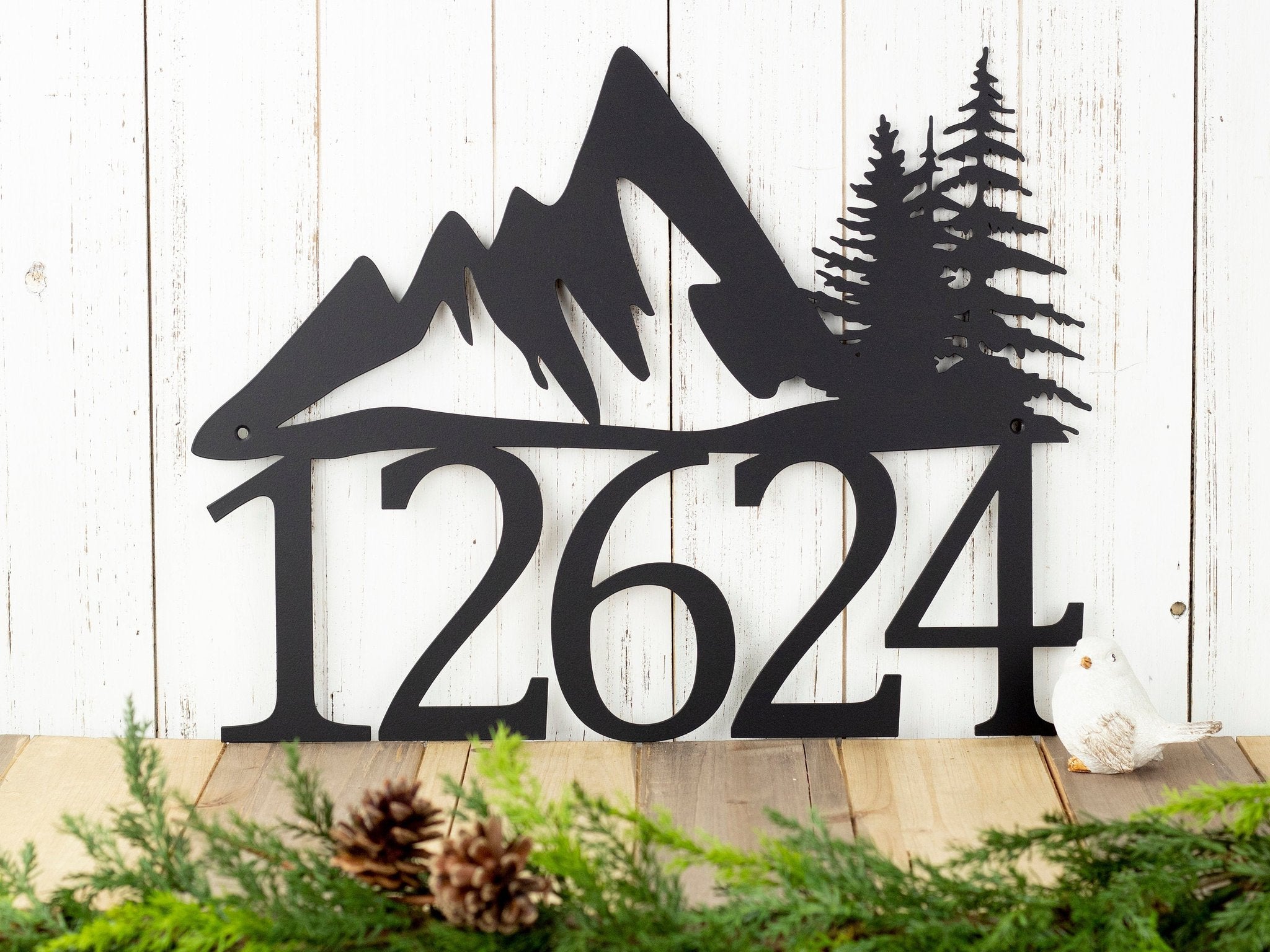 House Numbers, House Number Plaque, Address Plaque, Custom Metal Sign ...