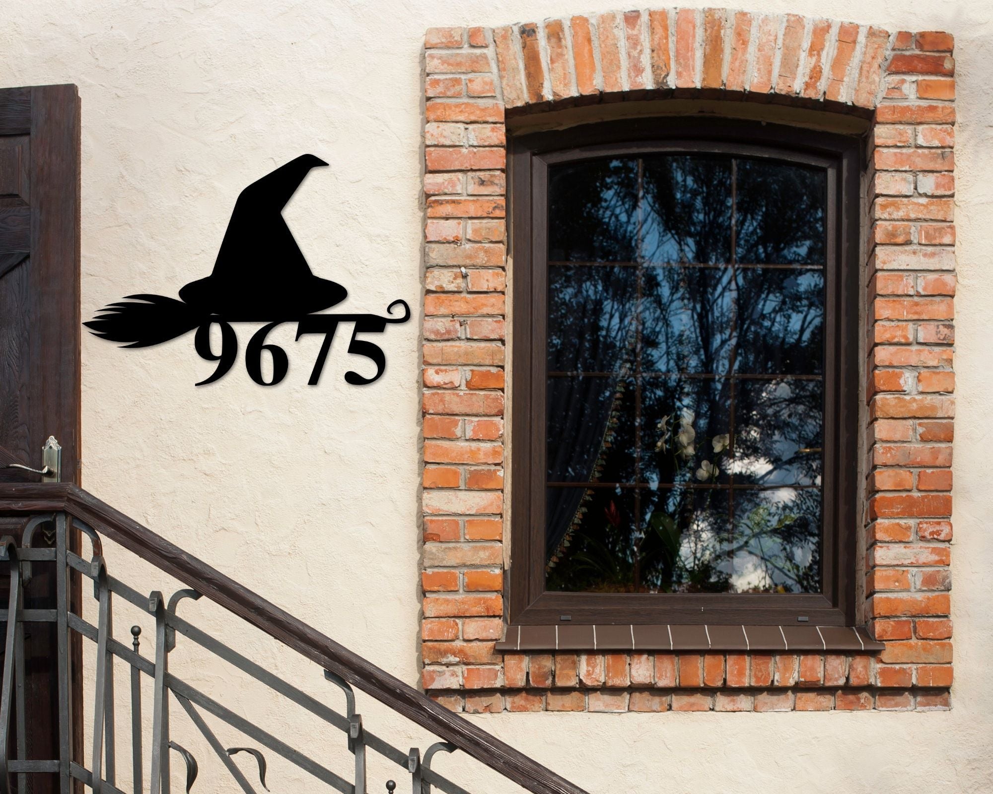 Halloween Decor, Witch Halloween Decor, Halloween Witch Hat Sign, Fall ...