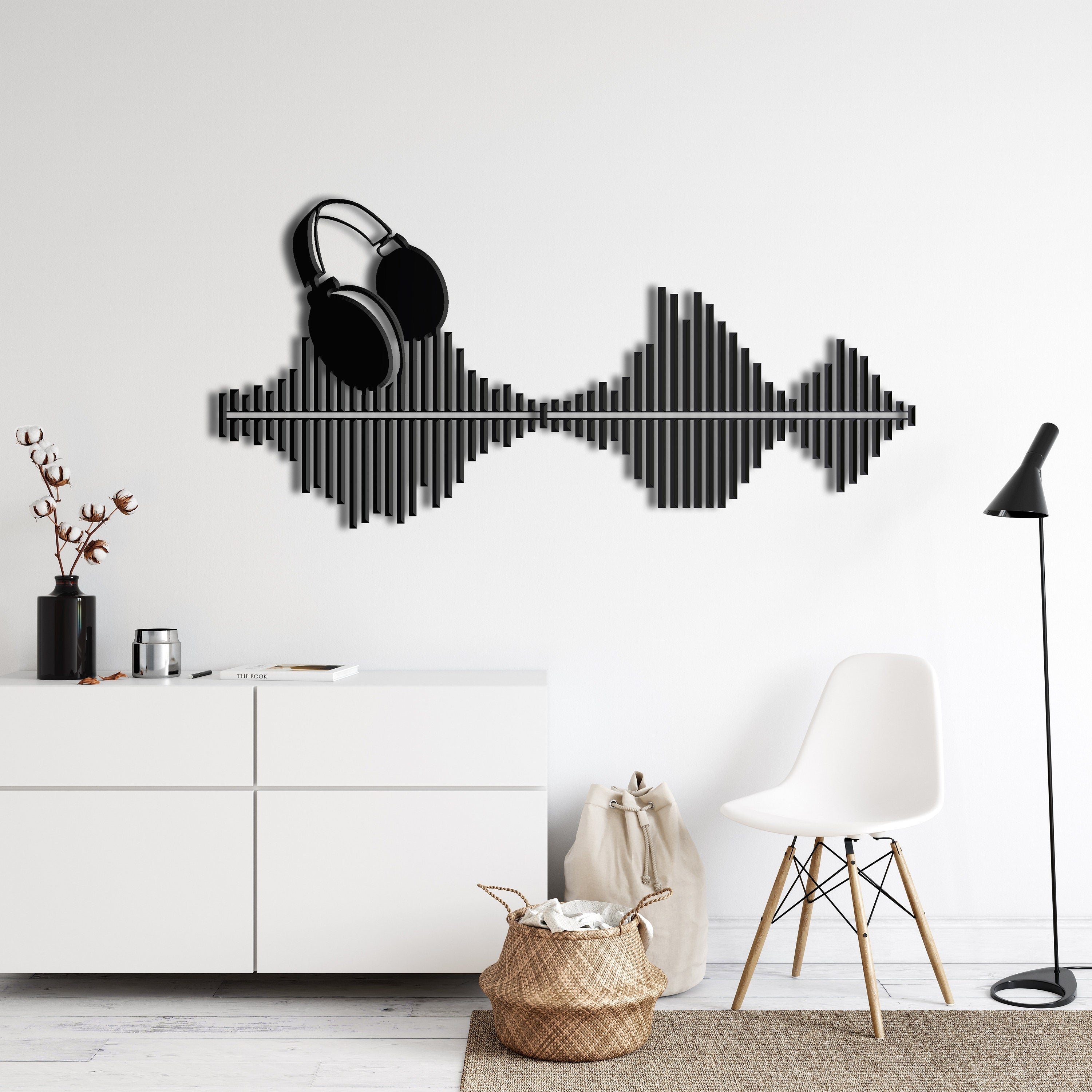 Rhythm Of The Music, Music Wall Art, Metal Wall Decor, Music Decor ...