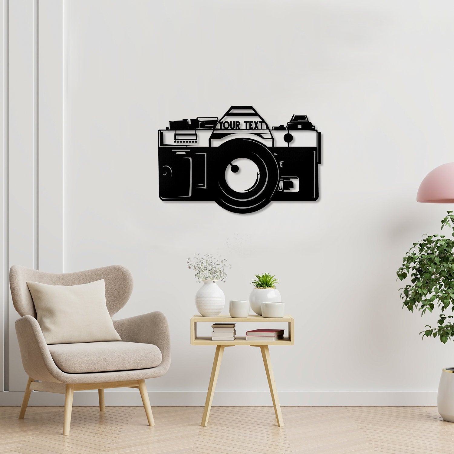 Metal Retro Camera Wall Art, Camera Wall Decor, Photographer Metal Wall ...