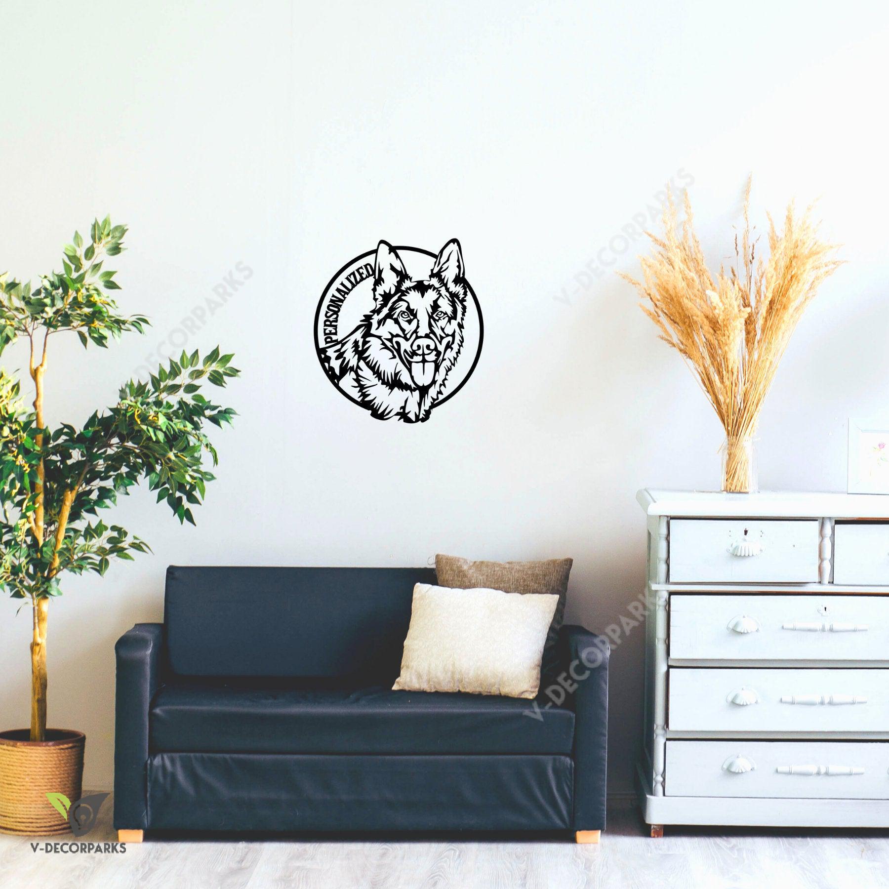 Personalized German Shepherd Sign - German Shepherd Sign - German ...