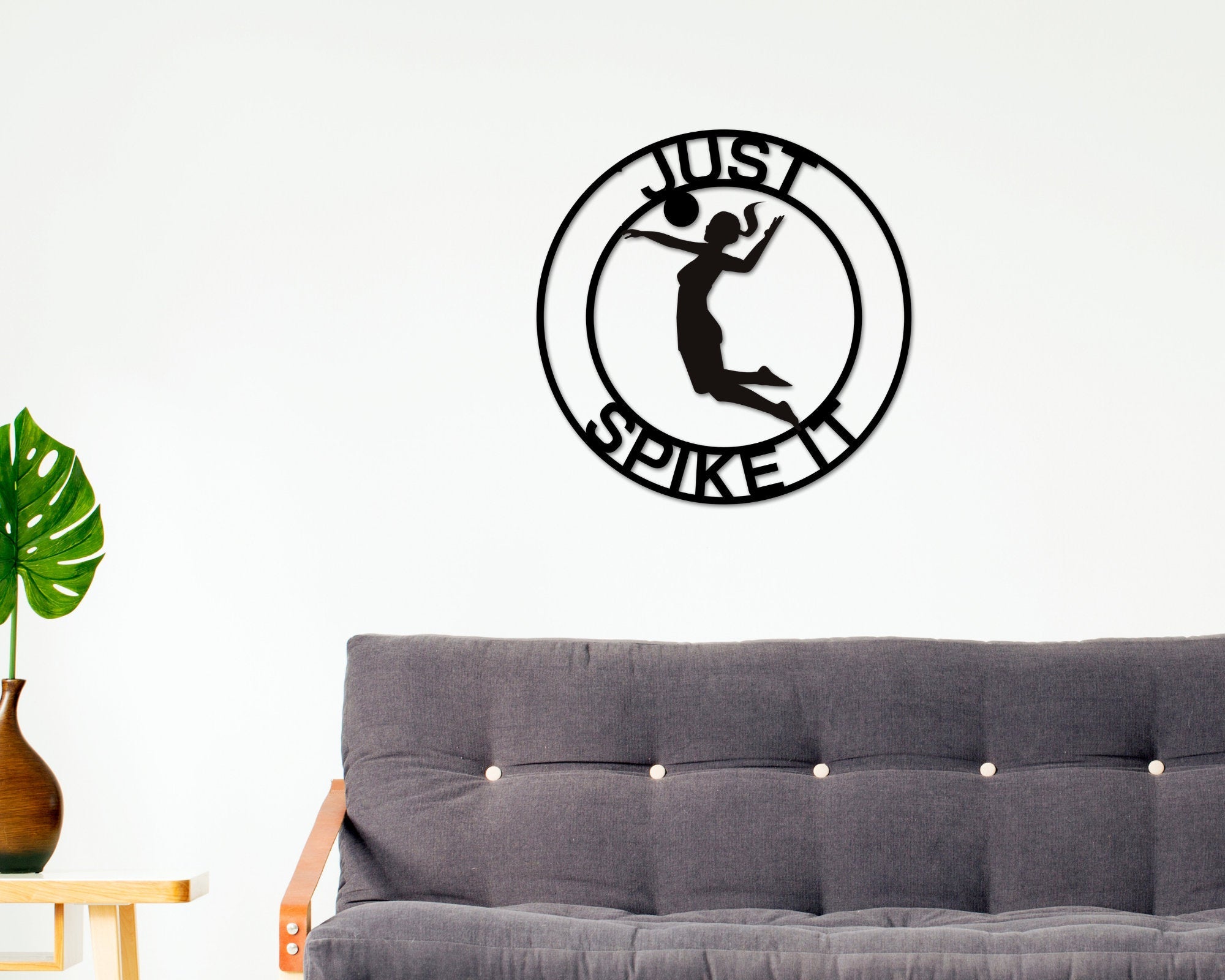 Volleyball Sign, Volleyball Gift For Girls, Personalized Volleyball ...
