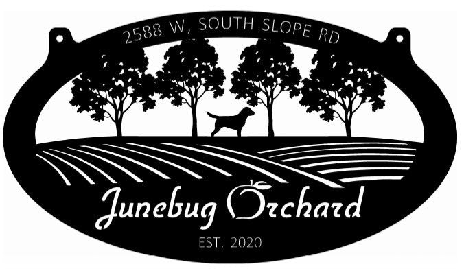 Metal Orchard Sign, Peach Orchard Sign, Apple Orchard Sign, Metal Wall ...