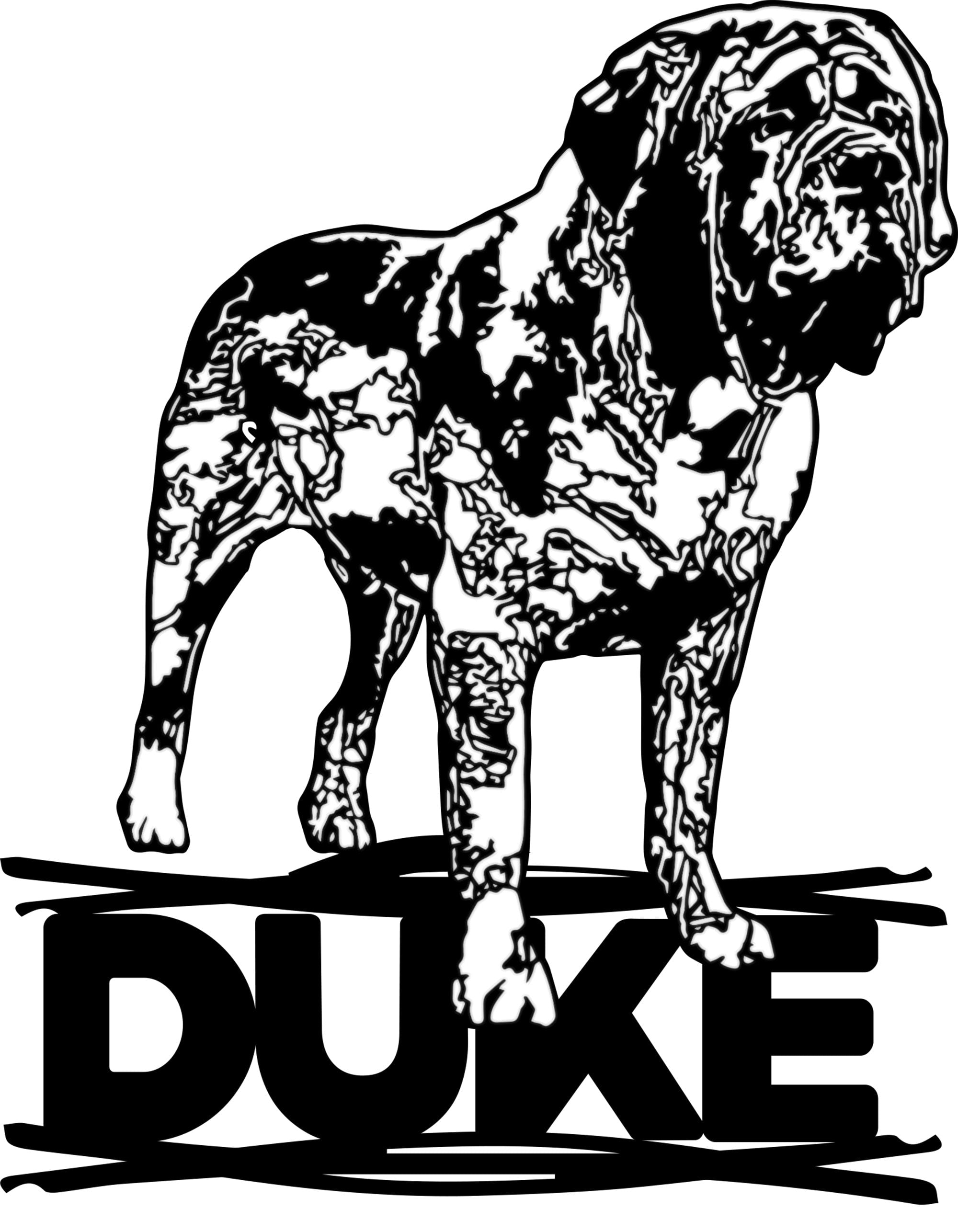 Mastiff Metal Sign - Mastiff Personalized Name Metal Sign - Dog Metal ...