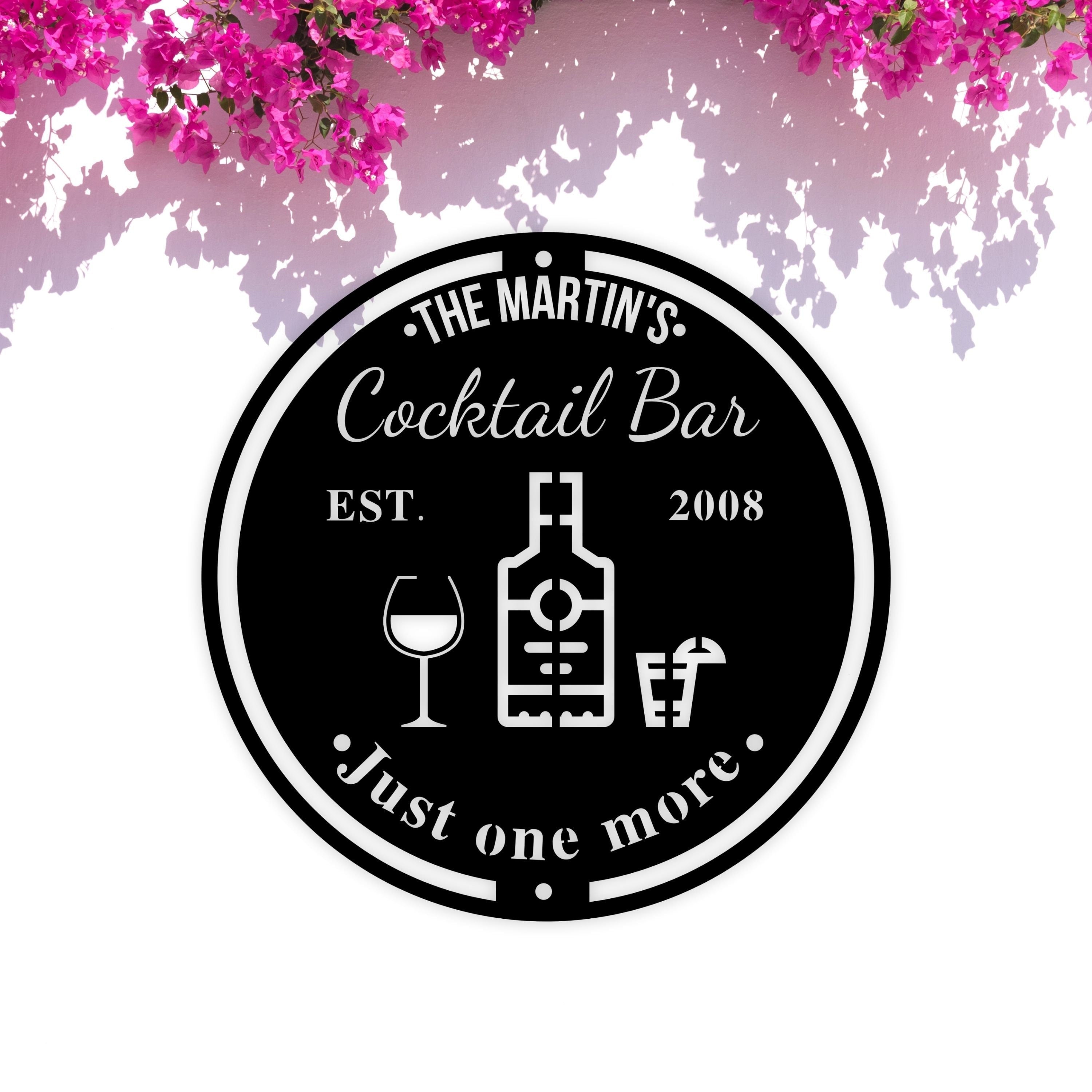 Cocktail Bar, Bar Signs, Personalized Bar Sign, Personalized Signs, Bar ...