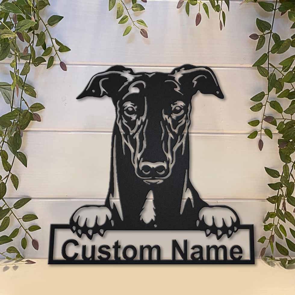 Personalized Australian Hound Dog Metal Sign Art, Custom Australian ...