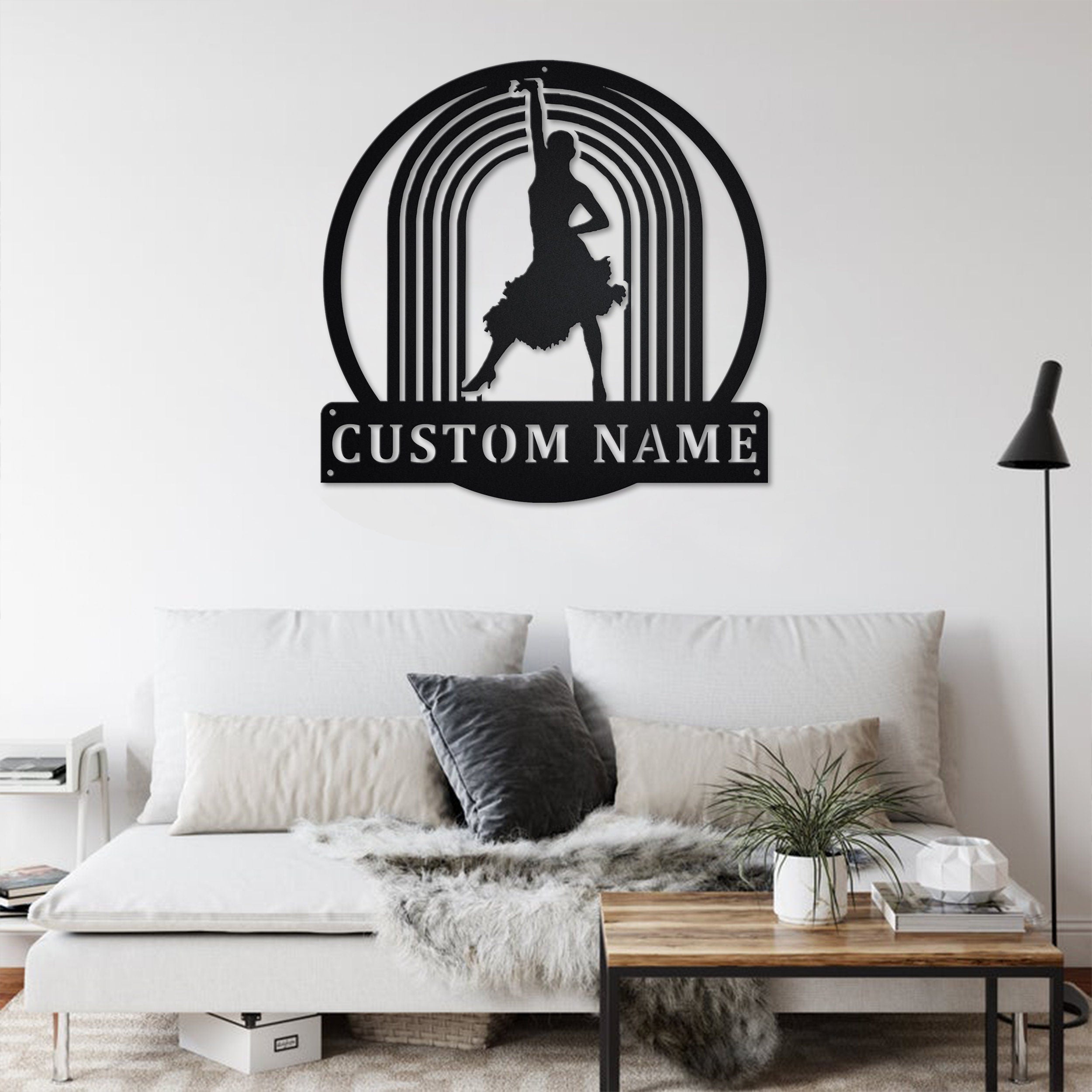 Personalized Contemporary Dancer Metal Sign, Contemporary Dancer Metal ...