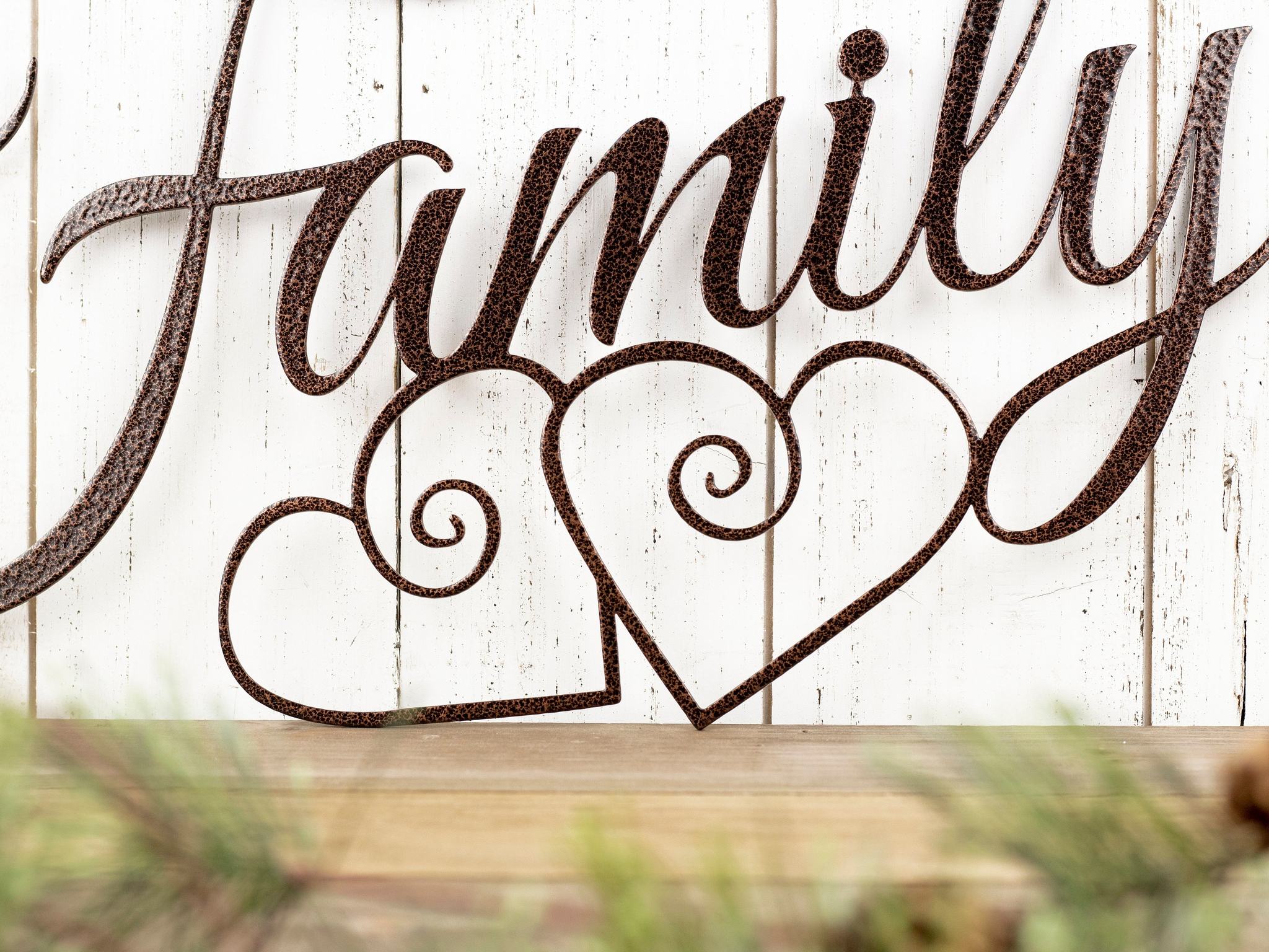 Family Metal Sign, Metal Wall Art, Family Sign, Metal Wall Decor ...