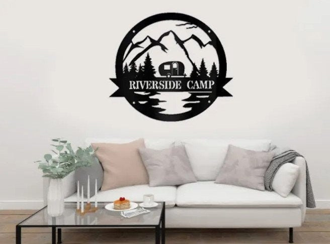 Custom Camping Metal Signs, Camping Sign Personalized, Camper Gift ...