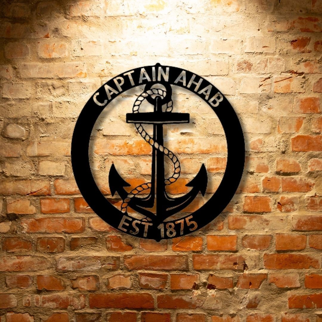 Personalized Family Name Metal Sign - Housewarming Gift - Door Hanger ...