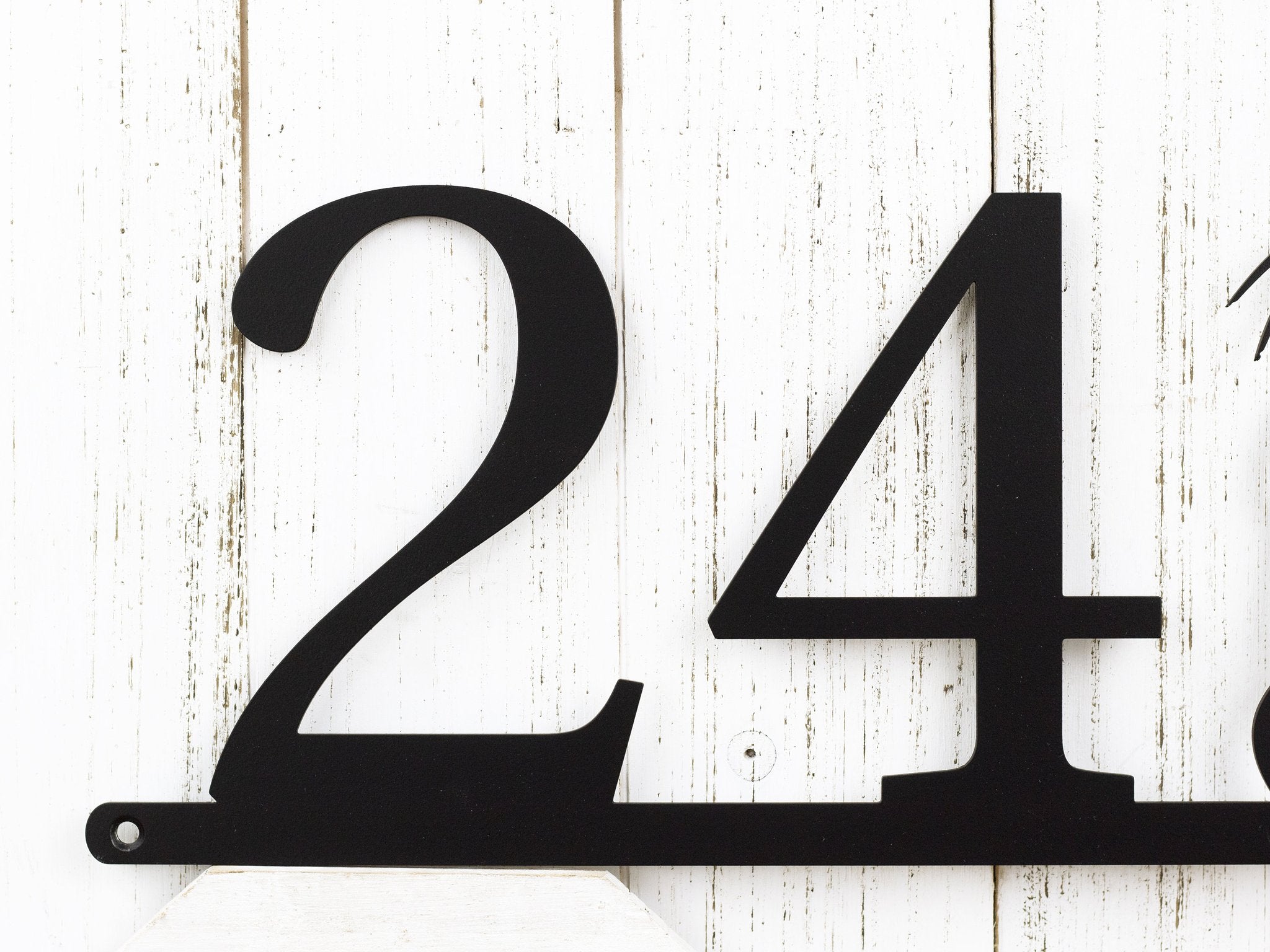 Custom Sign, House Number, Metal Sign, Cat, Laser Cut Steel | Nalaprint