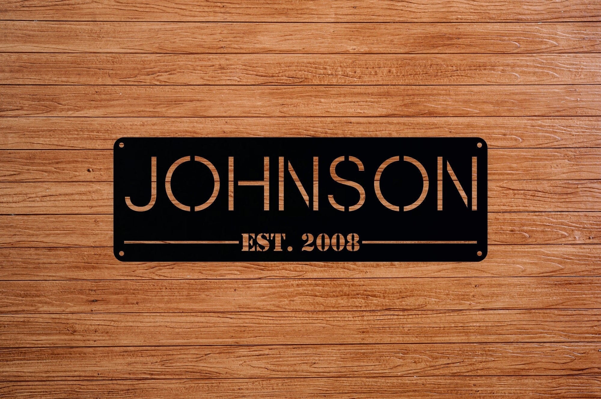 Custom Address Metal Sign - Last Name Letter Address Sign - Metal ...