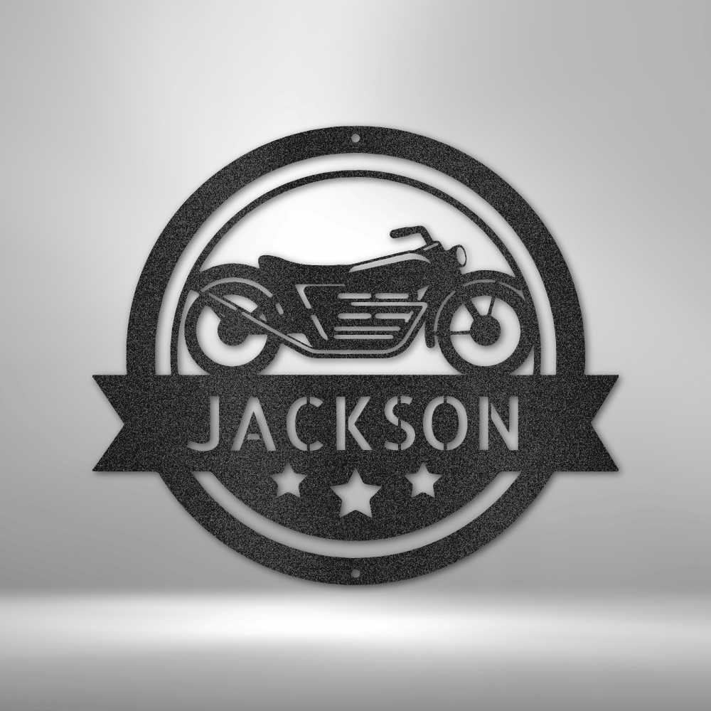 Custom Motorcycle Sign, Motorcycle Personalized Sign Motorcycle ...