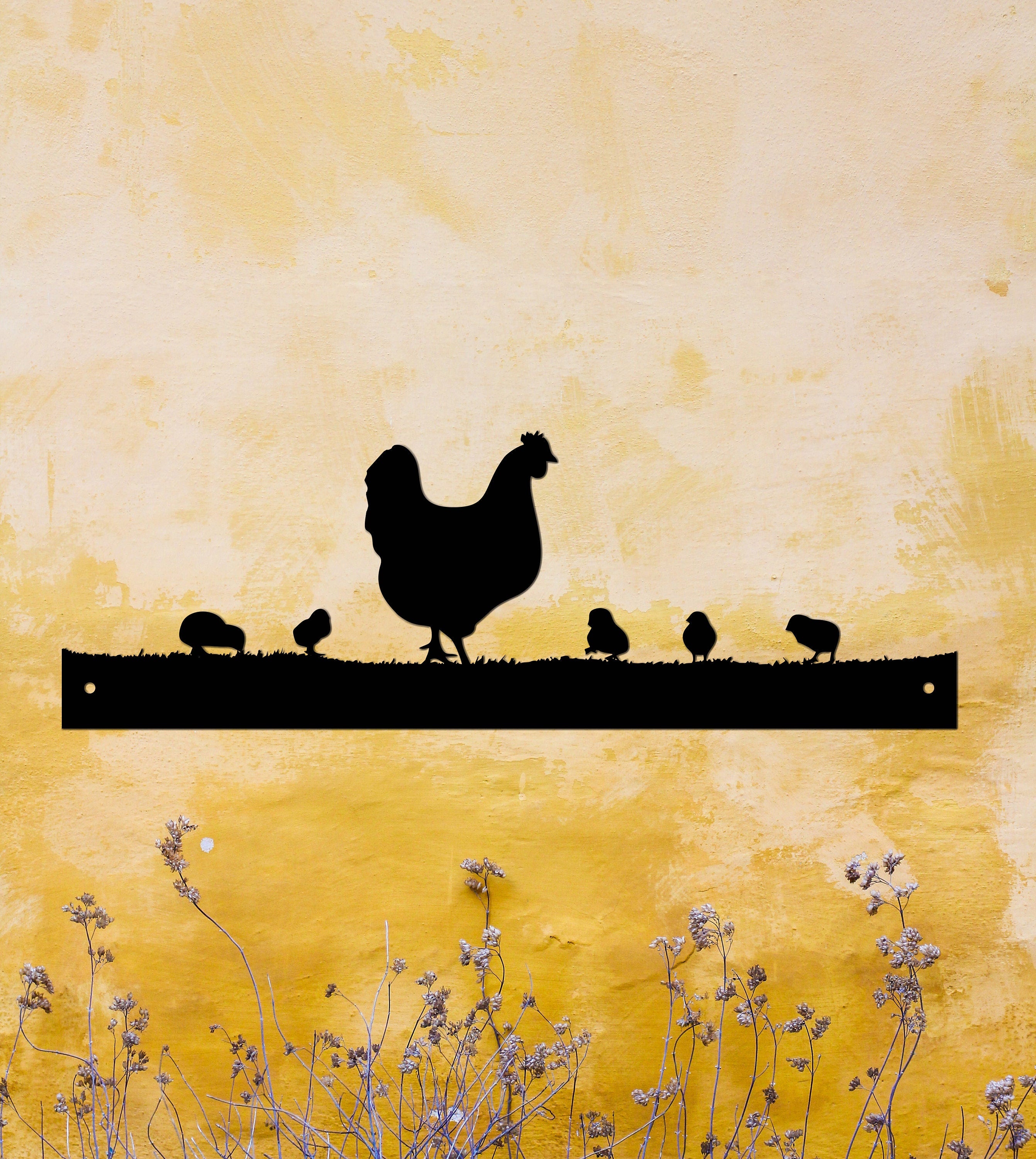 Personalized Chicken Farm Metal Sign, Custom Metal Chicken Coop Signs ...