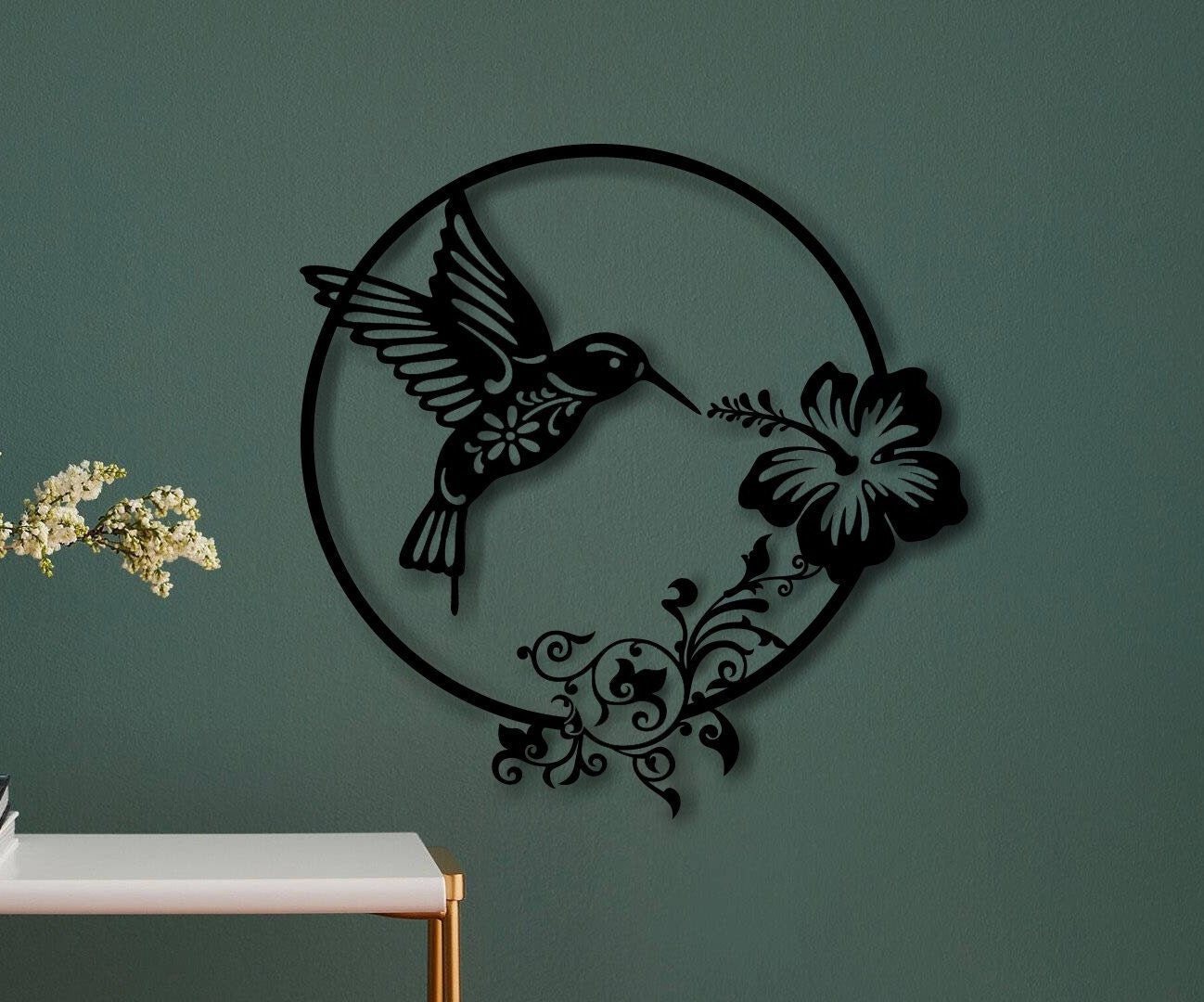 Hummingbird Metal Sign, Metal Decor, Outdoor Decor, Metal Sign, Metal ...