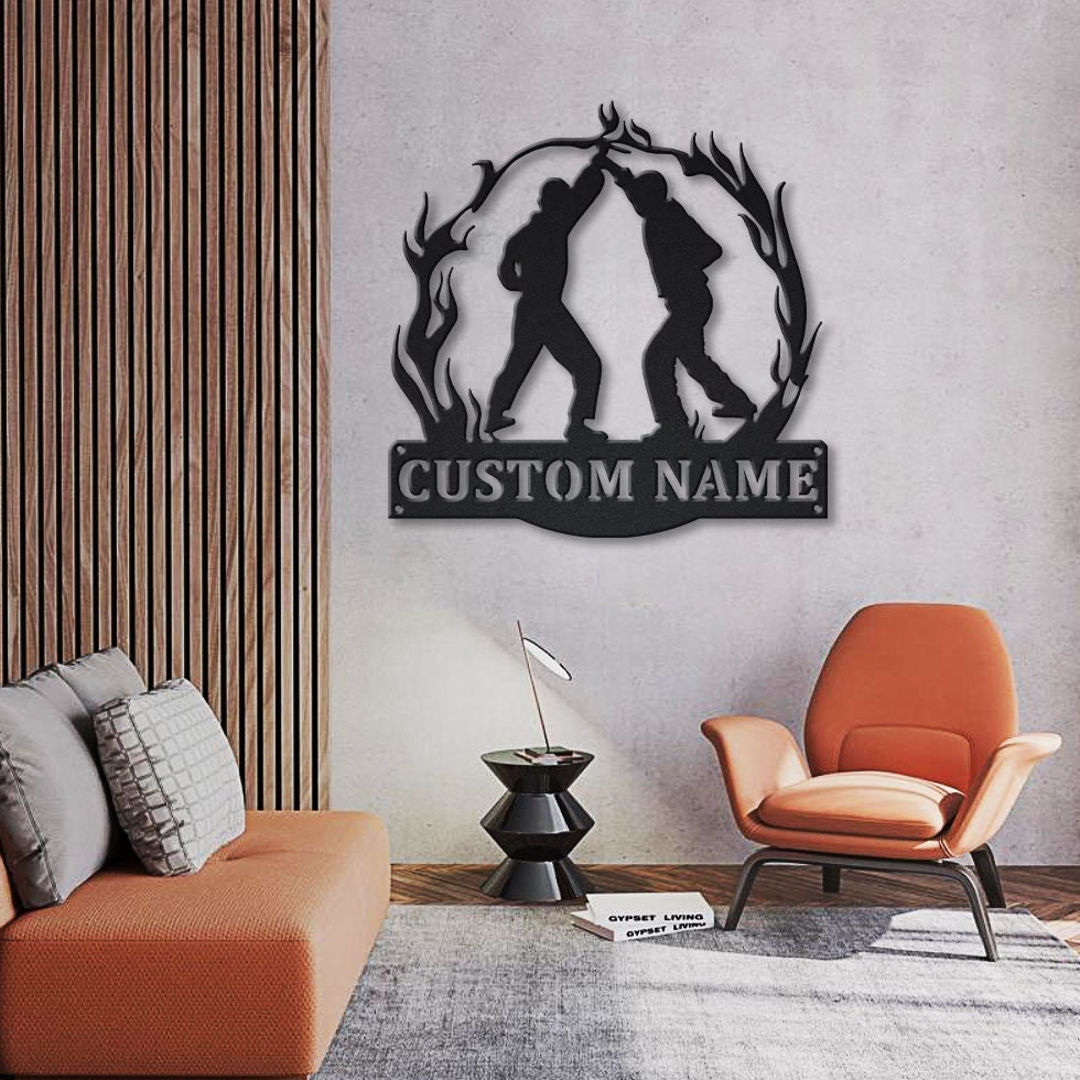 Personalized Krav Maga Monogram Metal Sign Art, Custom Krav Maga Sport ...