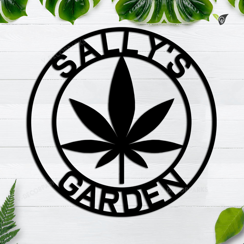 Custom Marijuana Metal Sign, Marijuana Dispensary Sign, Personalized ...