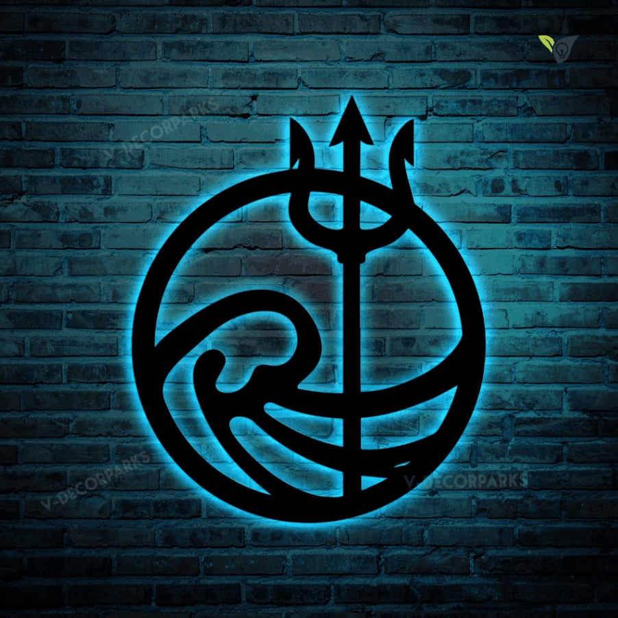 Beach Sign Metal Led Lights, Wedding Gift, Family Name Sign, Outdoor ...