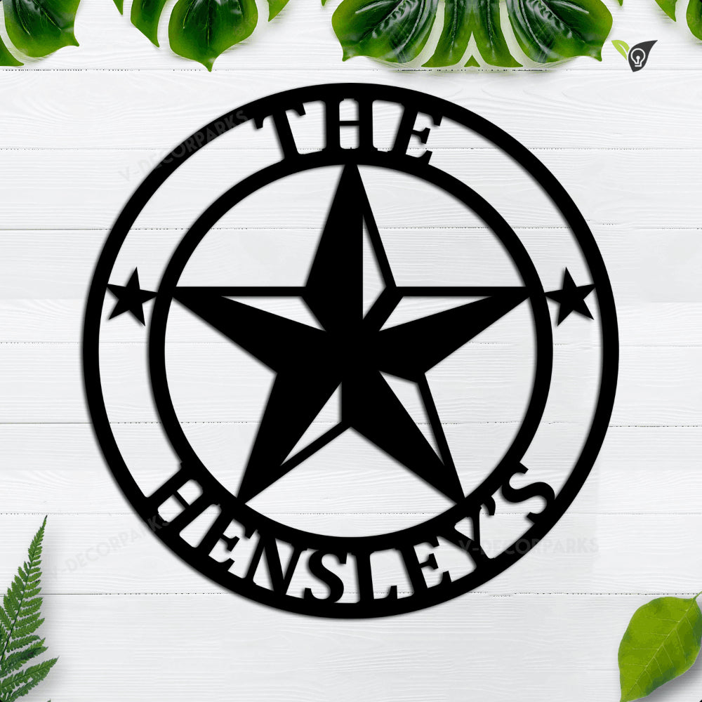 Personalized Metal Wall Art, Metal Star Sign, Metal Wall Art ...