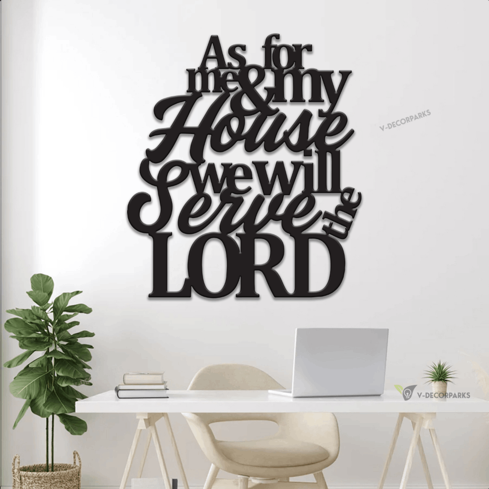 Scripture Wall Art With Led Lights, Metal Quote Wall Art, Bible Verse ...