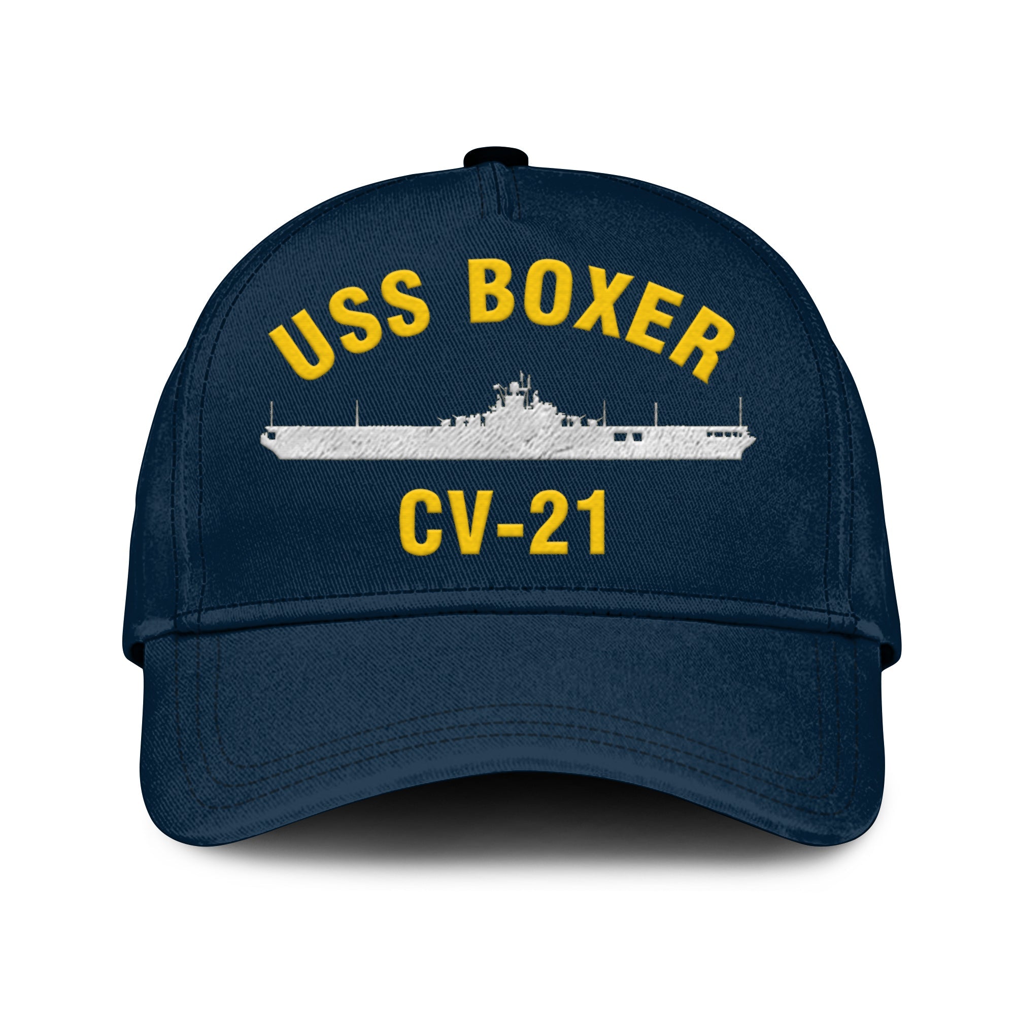 Uss Boxer Cv-21 Classic Cap, Custom Print/embroidered Us Navy Ships ...