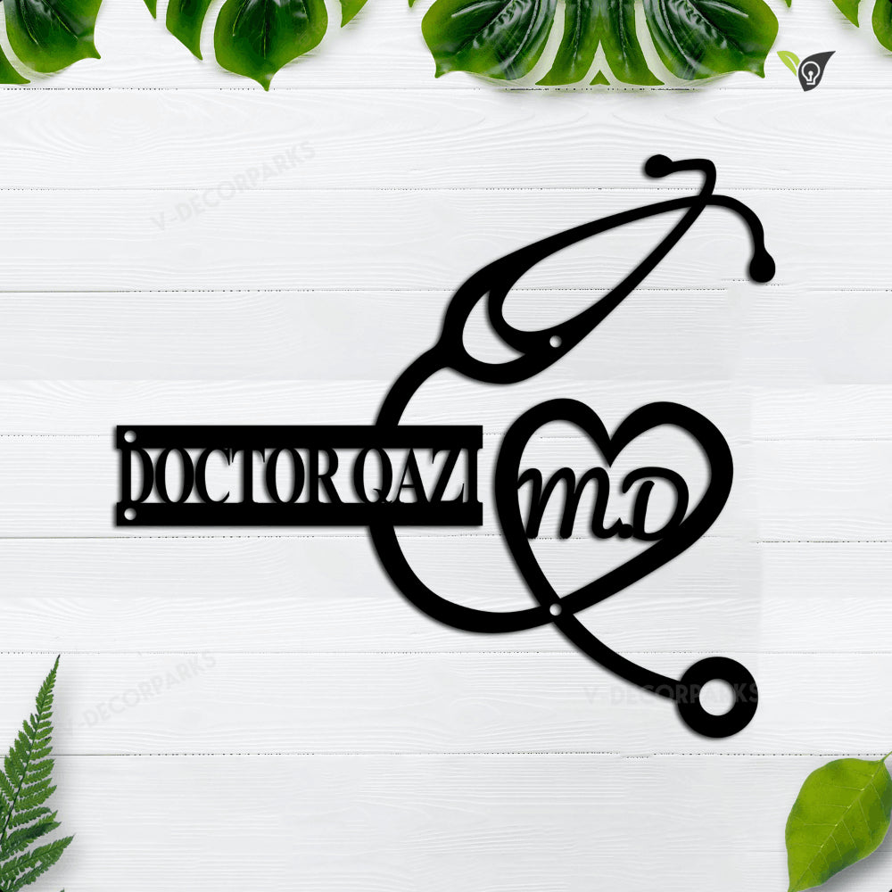 Custom Doctor Sign Name, Doctor Metal Sign, Doctor's Office Decor ...