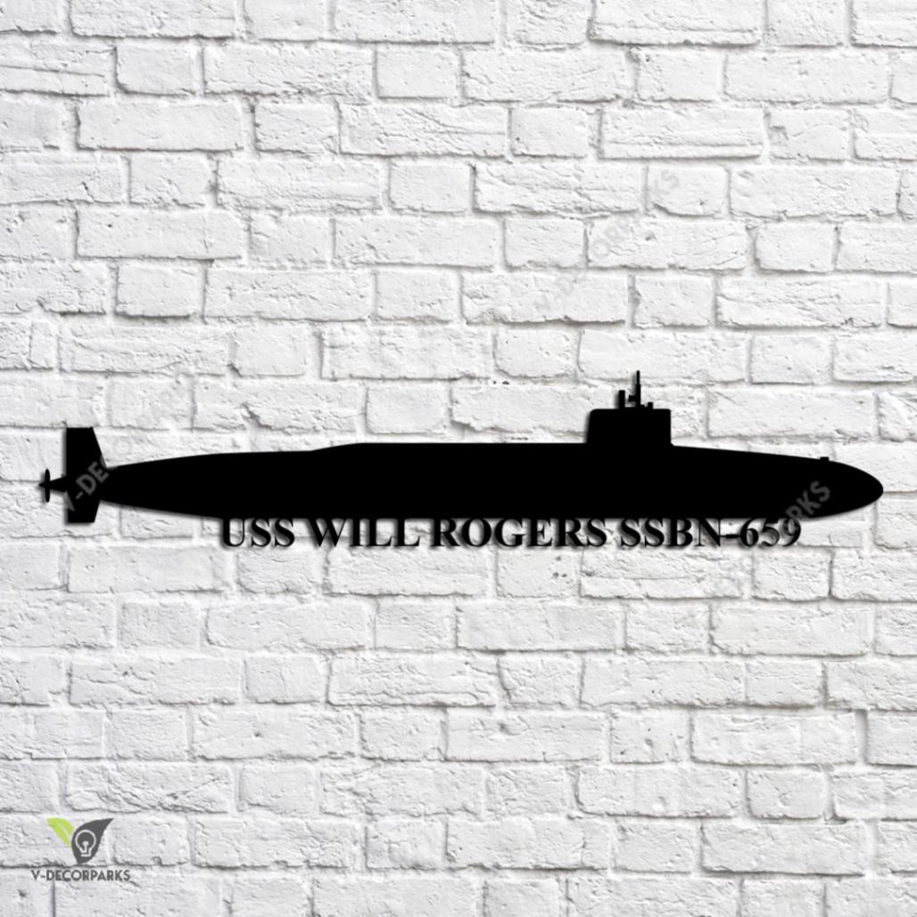 Uss Will Rogers Ssbn 659 Navy Ship Metal Art Custom Us Navy Ship Metal uss-will-rogers-ssbn-659-navy-ship-metal-art-custom-us-navy-ship-metal