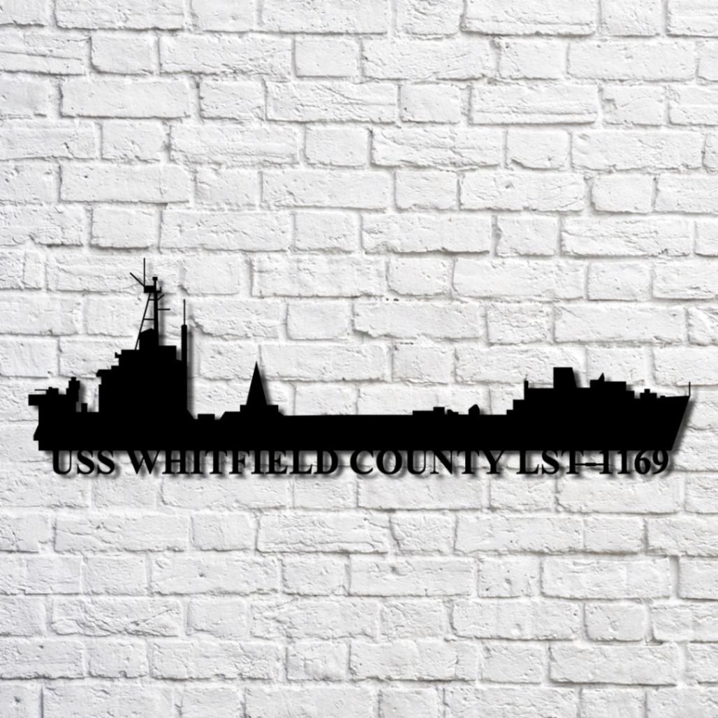 Uss Whitfield County Lst 1169 Navy Ship Metal Art Custom Us Navy Ship uss-whitfield-county-lst-1169-navy-ship-metal-art-custom-us-navy-ship