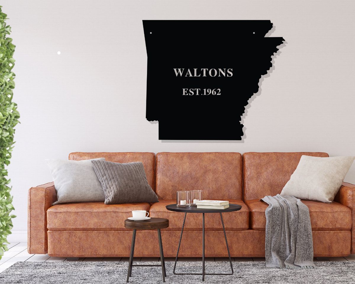 Established Family Sign, Metal Monogram Sign, Metal Family Name Sign ...