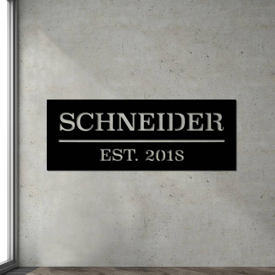 House Sign Metal Sign Wall Art Sign - Pamotee