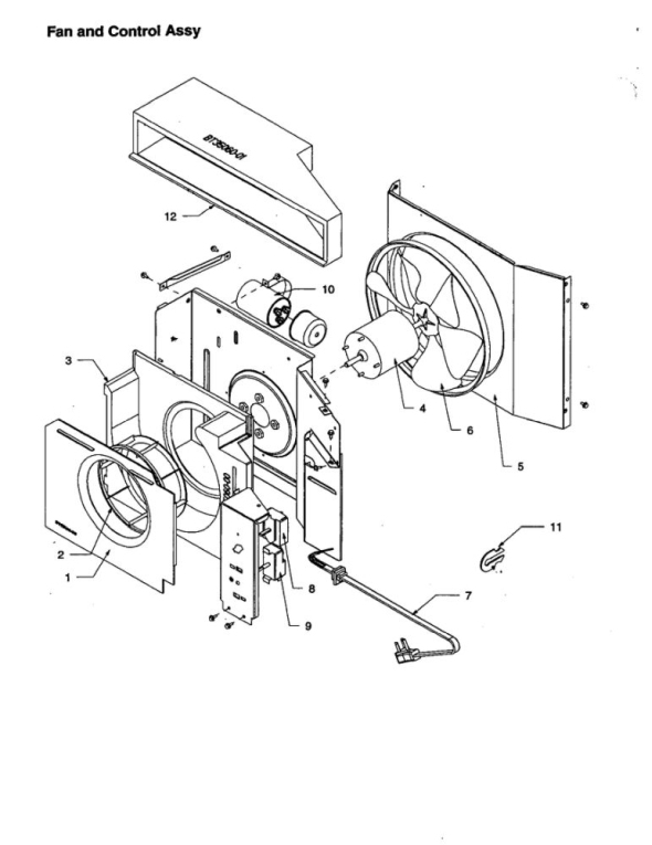Amana AC07087M1D-P1225021R Room Air Conditioner | Partswarehouse