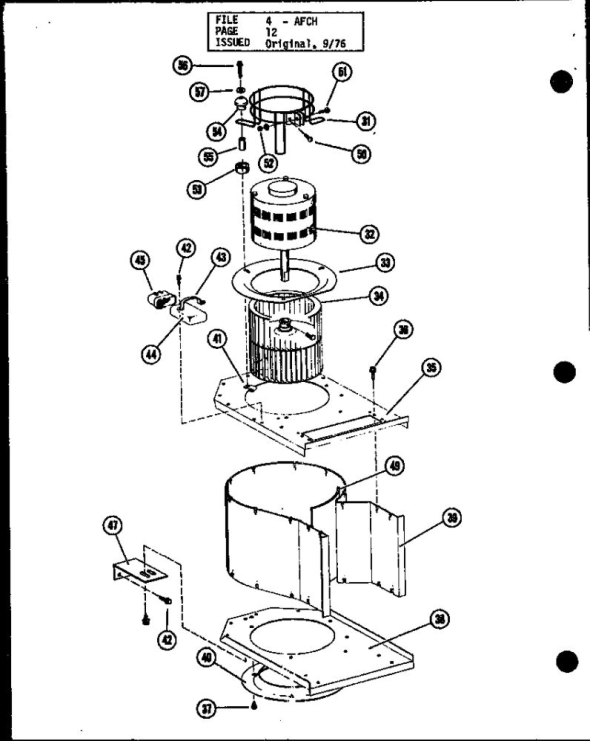 Amana AFCH4010-1W/P55680-12C Fan Coil Heat Pump | Partswarehouse