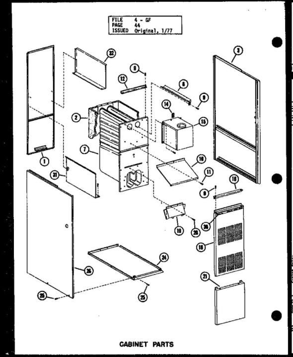 Amana GH120E-R3/P96421-12F Gas Furnace - GH Series | Partswarehouse