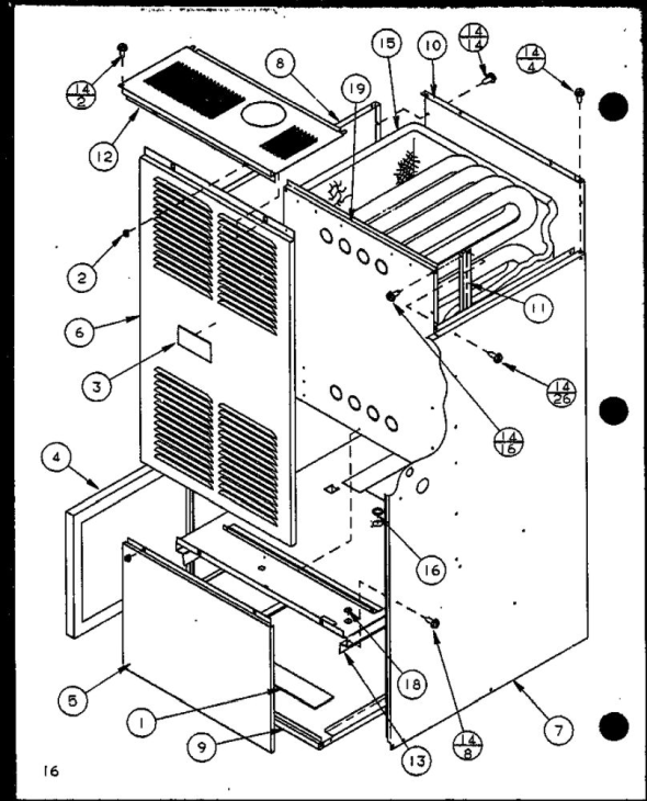Amana GHI115A50C/P6983134F Gas Furnace - GHI Series | Partswarehouse