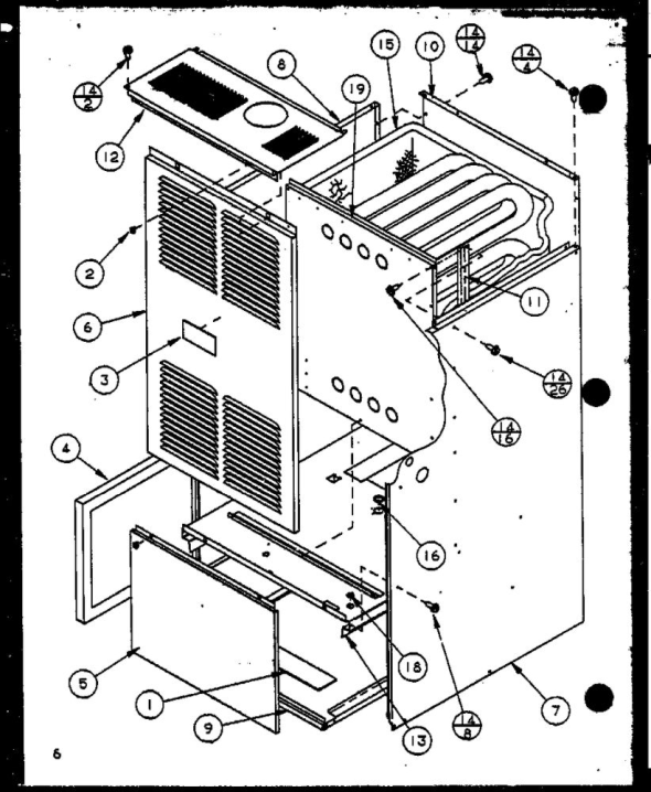 Amana GHI70A30CV/P6983138F Gas Furnace - GHI Series | Partswarehouse